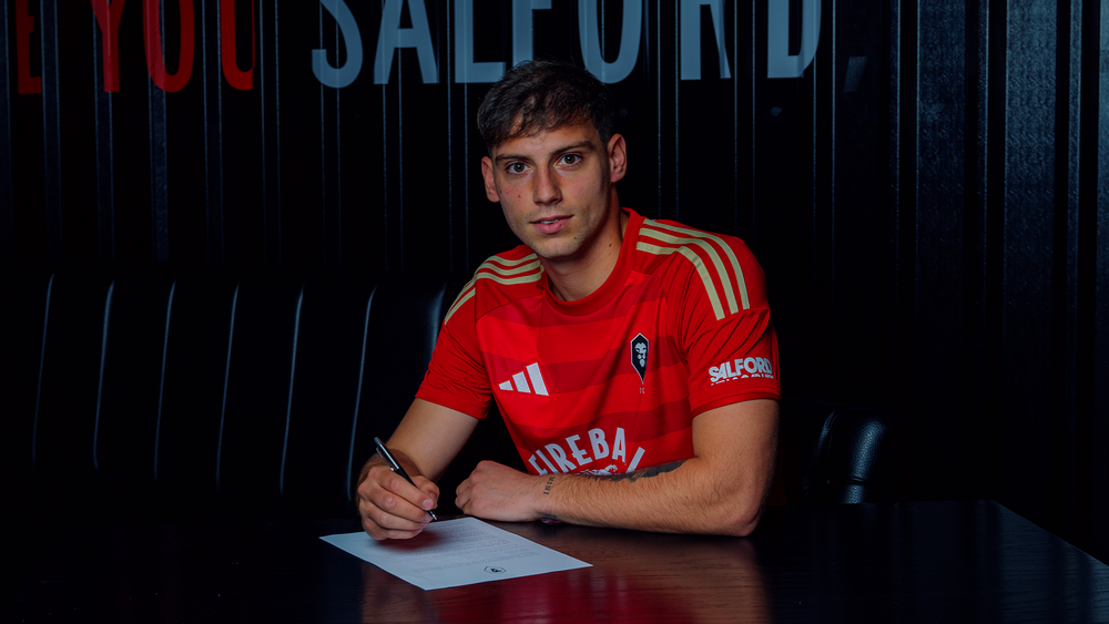 Hey Siri! Nicolàs Siri signs on loan | Official Salford City FC website