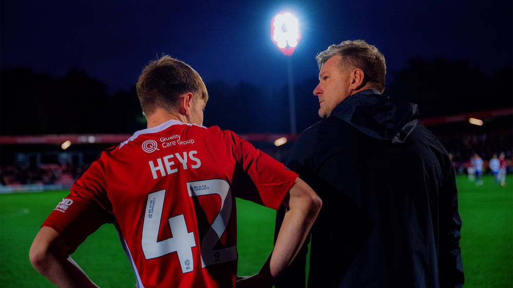 Marshall Heys makes FA Cup history | Official Salford City FC website