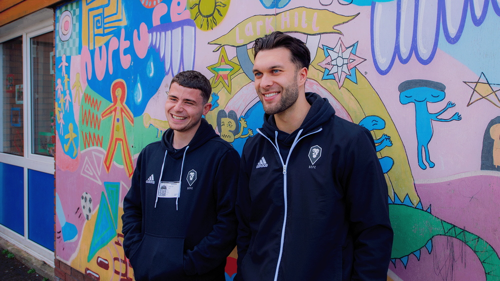 Connor McLennan and Dan Chesters Attend After School Football ...